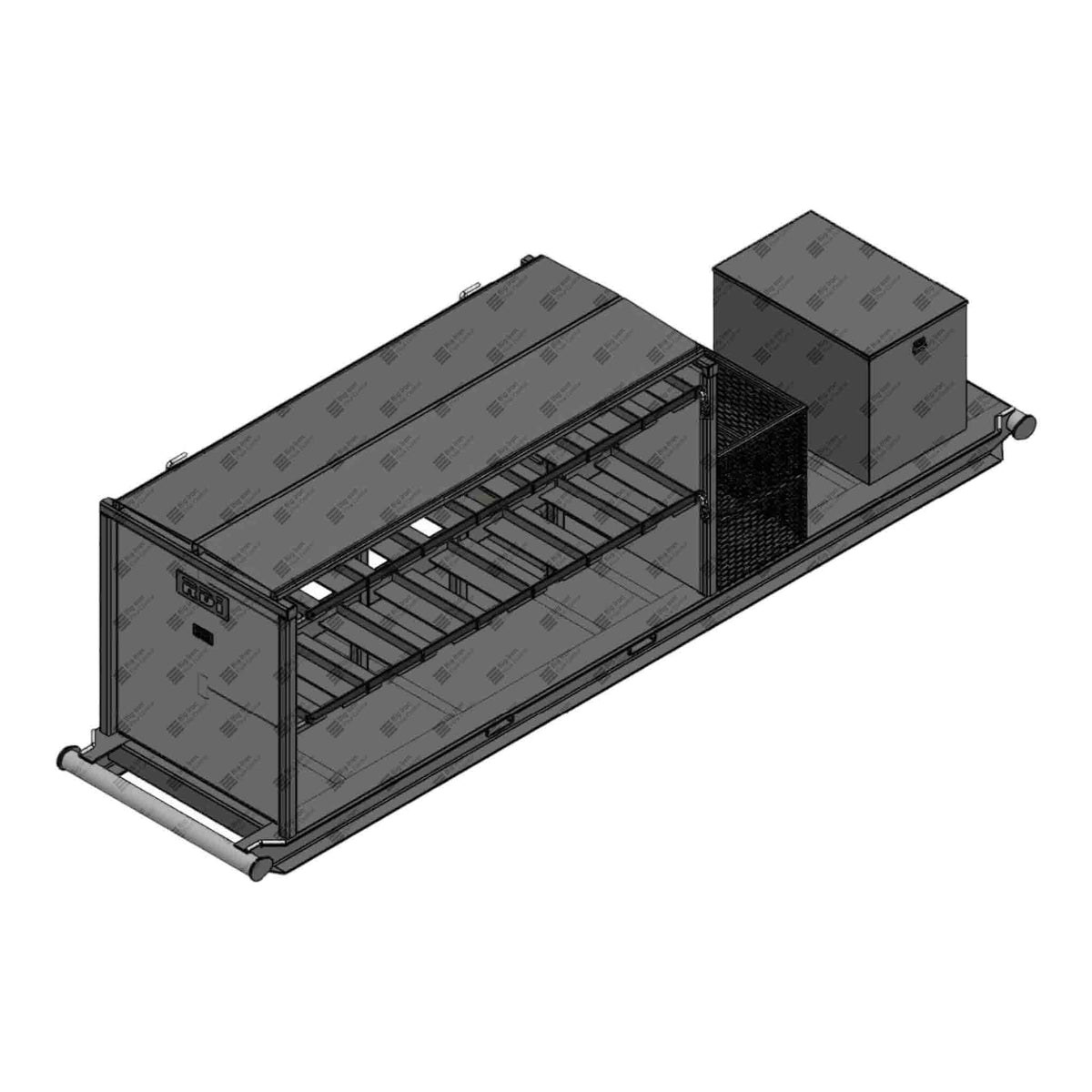 Pipe Sloop For 3In 1502 Pipe 20,000 Lbs Max Gross Capacity – Big Iron ...